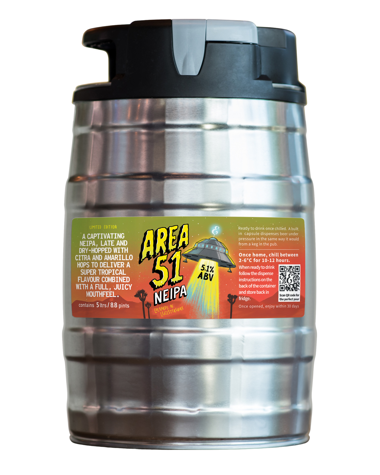 Area 51 Minikeg – Everards of Leicestershire